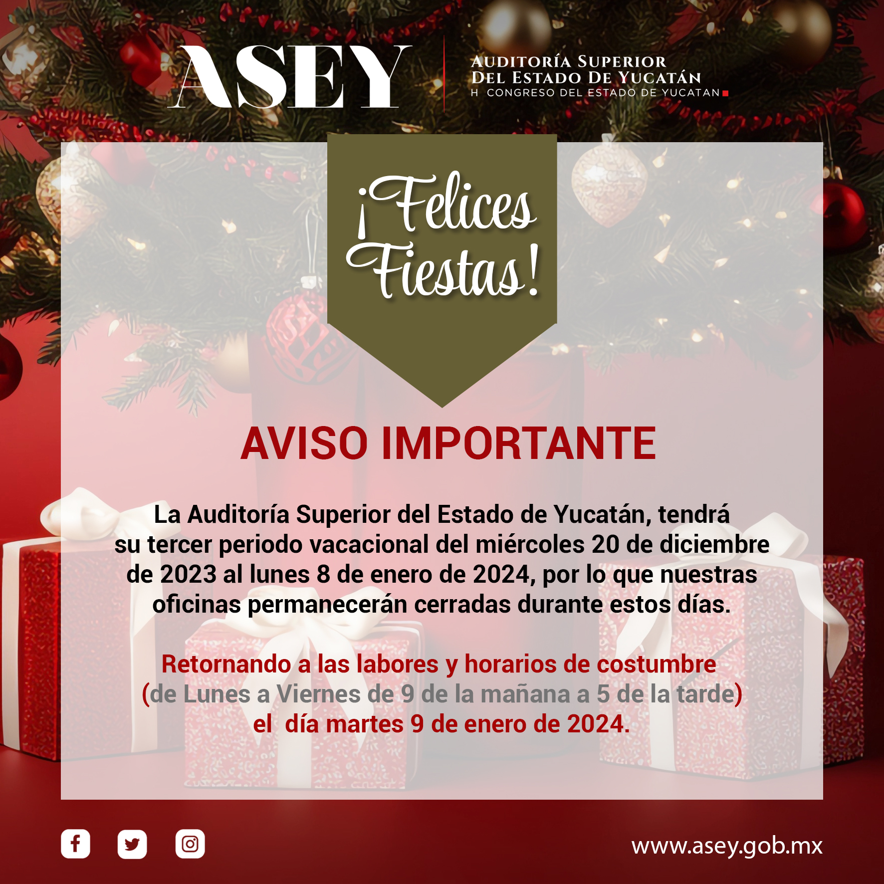 ASEY – Auditoría Superior del Estado de Yucatán
